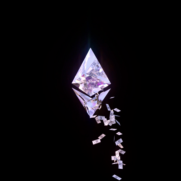 Crystal ETH Drip by Chornij Black | Bitski
